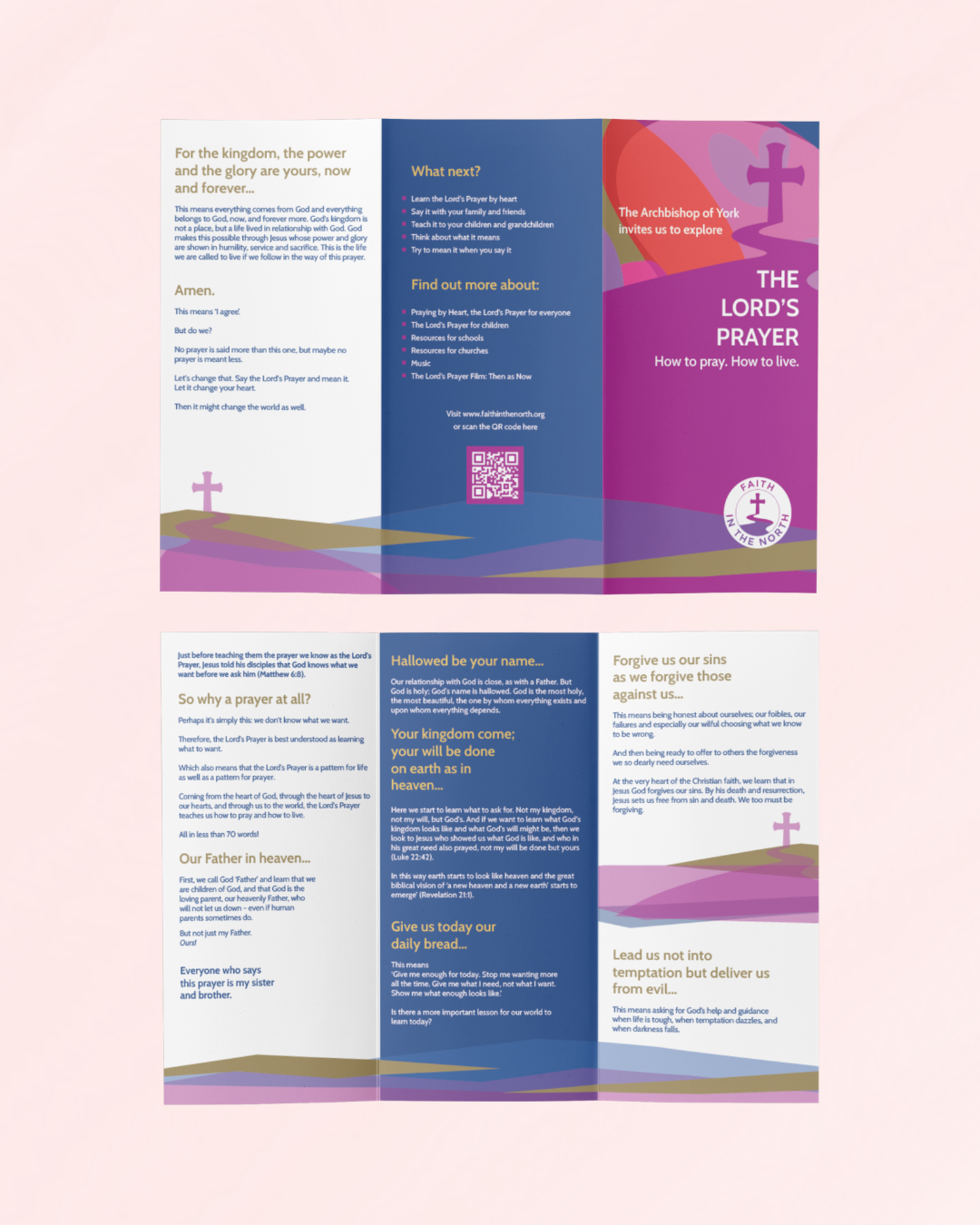The Lord’s Prayer Leaflet - Faith in the North