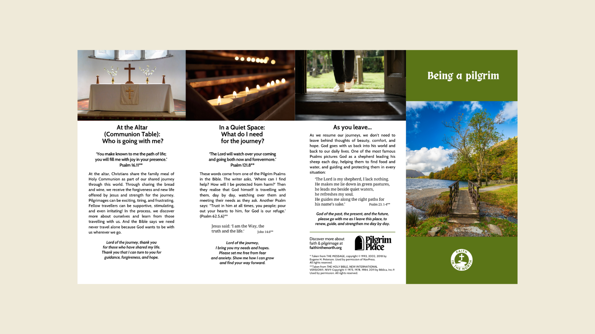 Pilgrim Trail Leaflets - Faith in the North