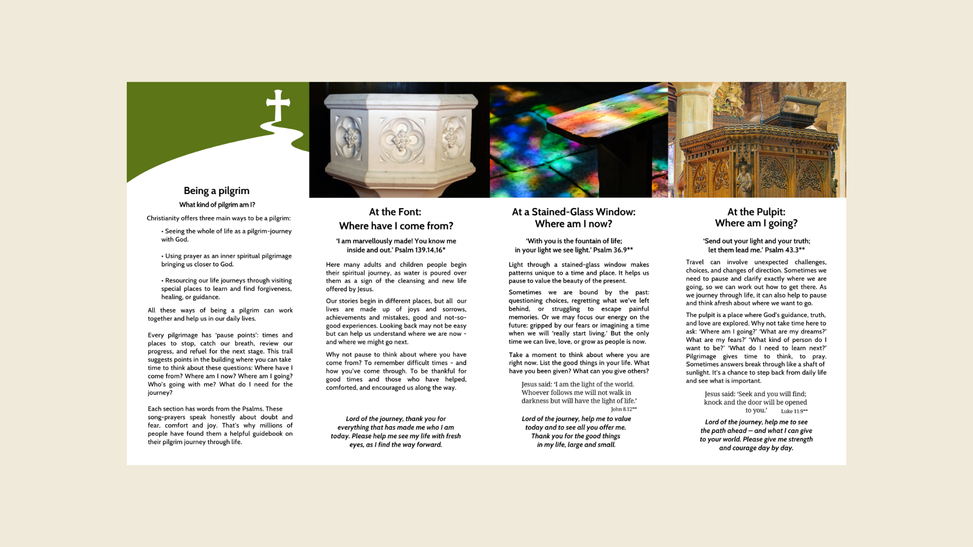Pilgrim Trail Leaflets - Faith in the North